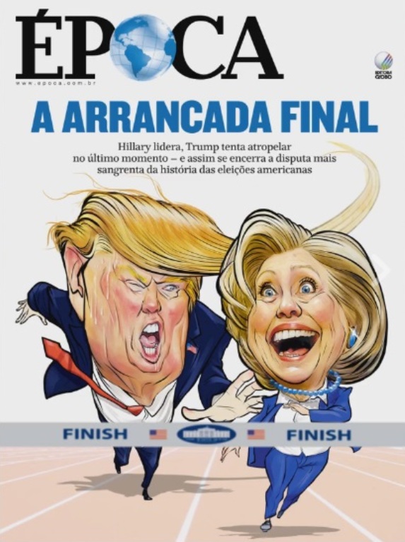 As capas de Época, IstoÉ e Veja